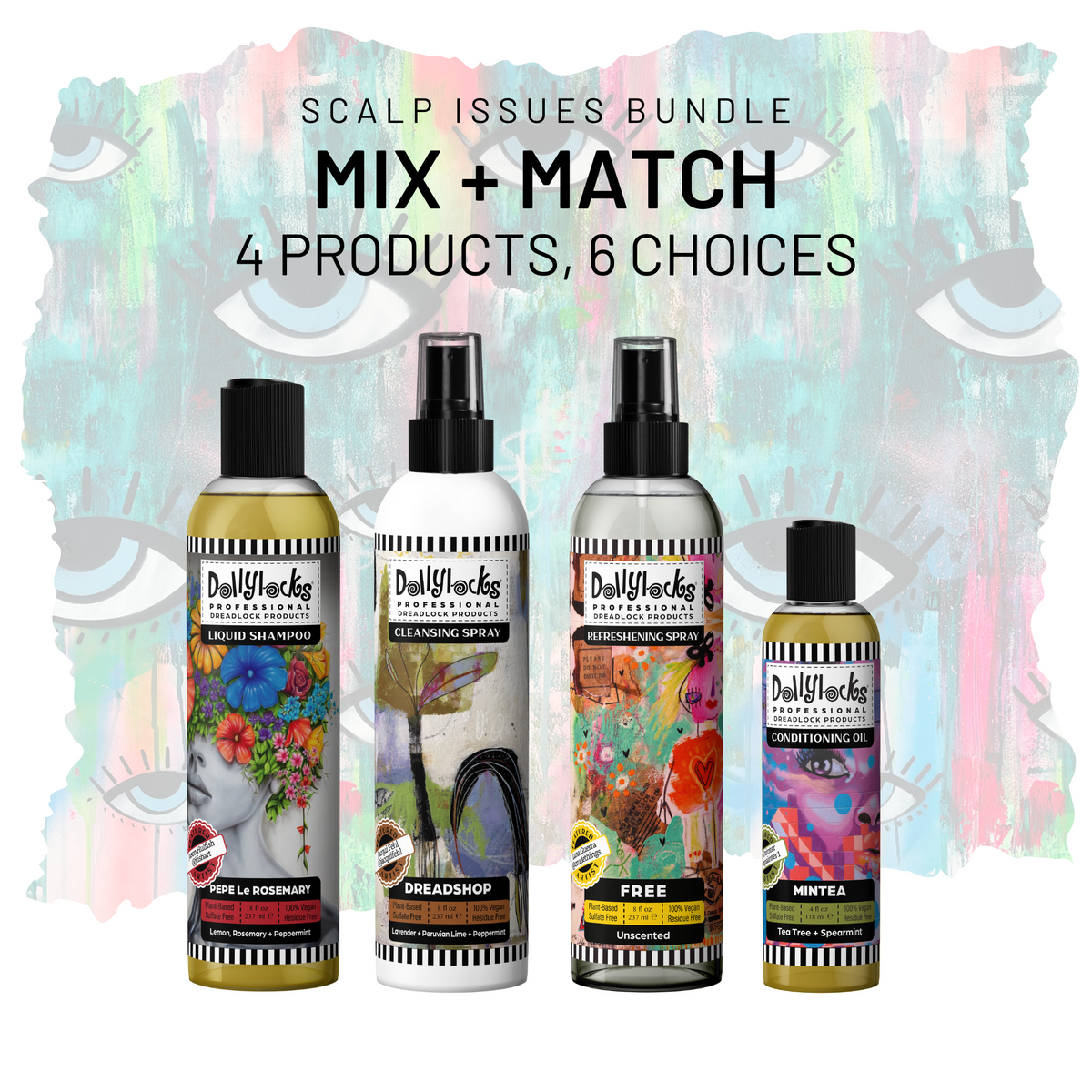 Synthetic Hair + Scalp Rescue Bundle – Dollylocks