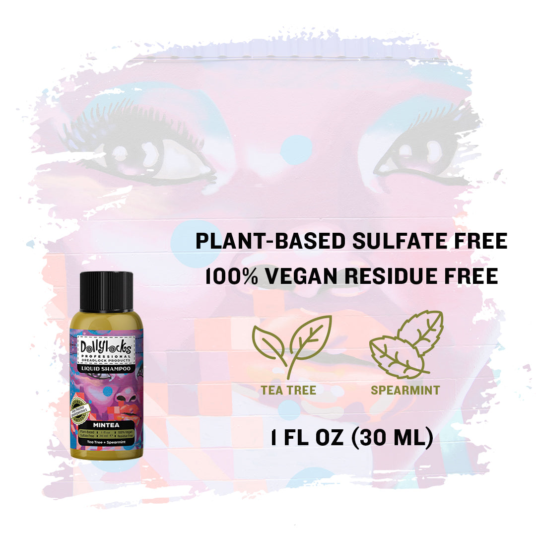 Dollylocks Clarifying Liquid Shampoo | Tea Tree Spearmint | Mintea | 1